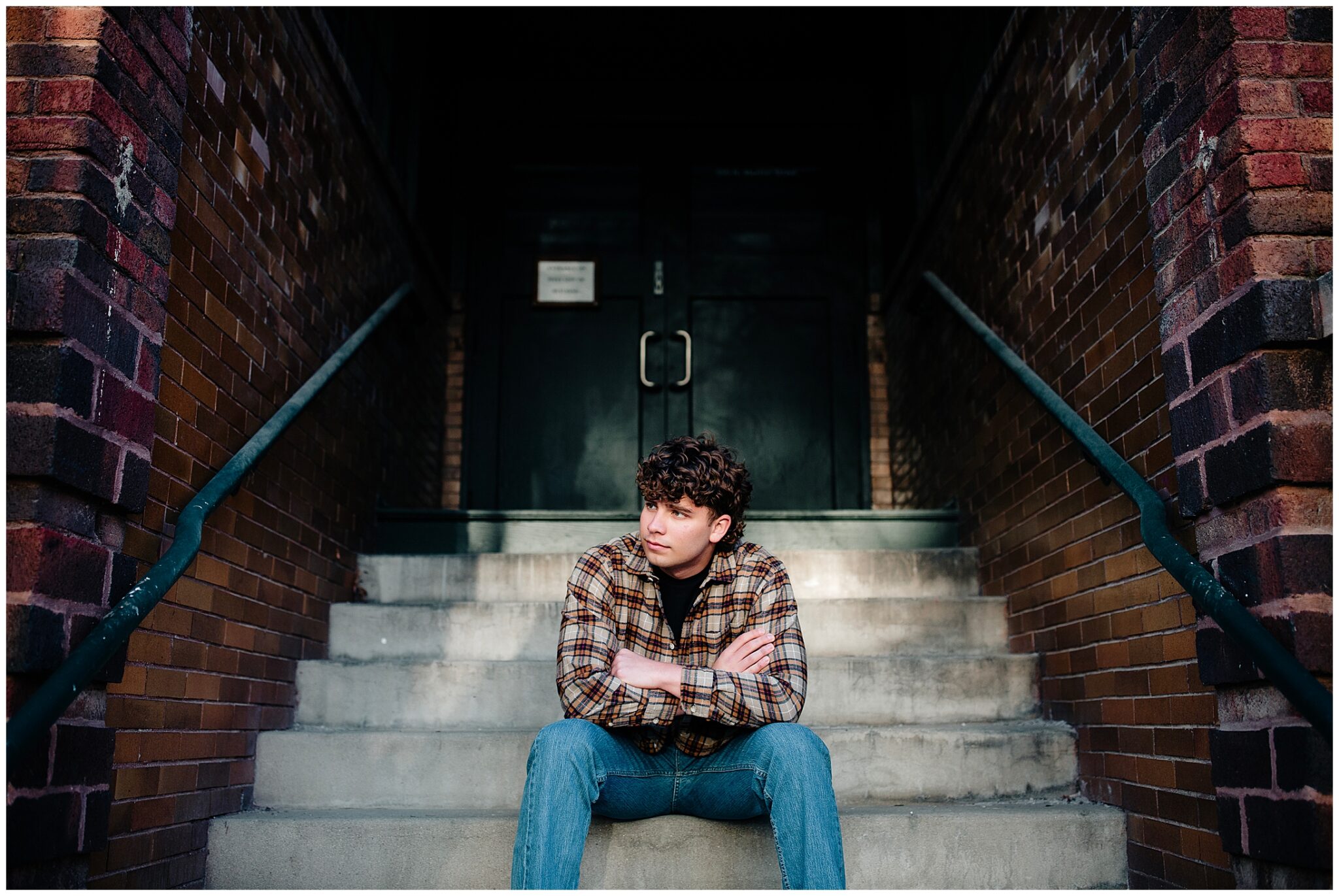 Walter Harvey | Indiana Senior Photographer | Brown Stones Photography